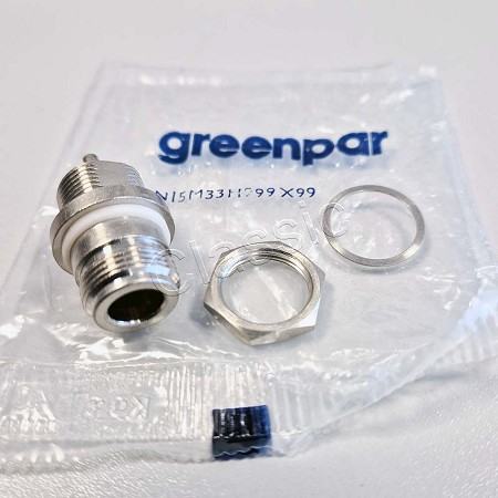 N Female connector one hole mounting