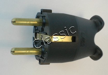 Mains plug | 2-pins main plug.